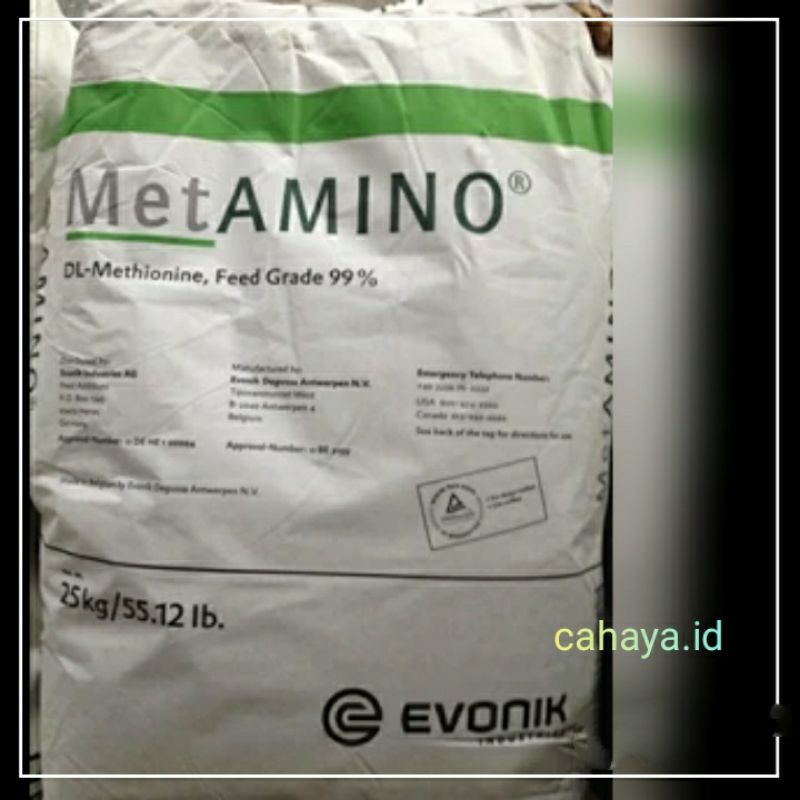 Jual Methionin 25kg DL Methionine Evonik Asam Amino Ternak | Shopee ...