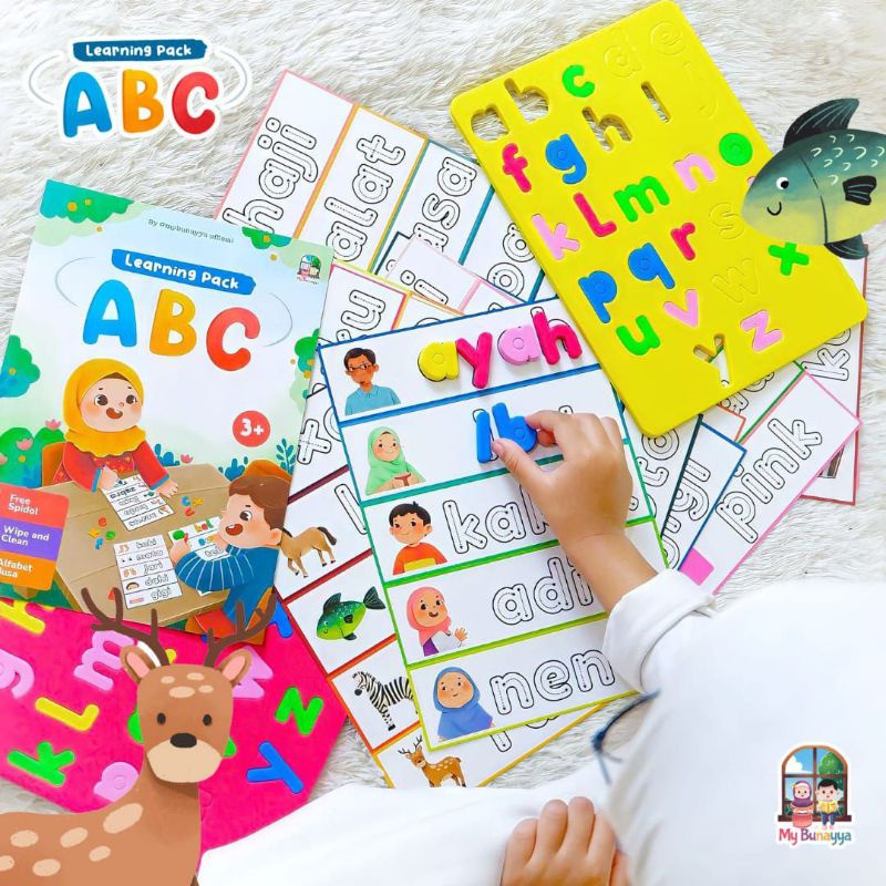 Jual ABC Learning Pack Belajar ABC Belajar Membaca | Shopee Indonesia