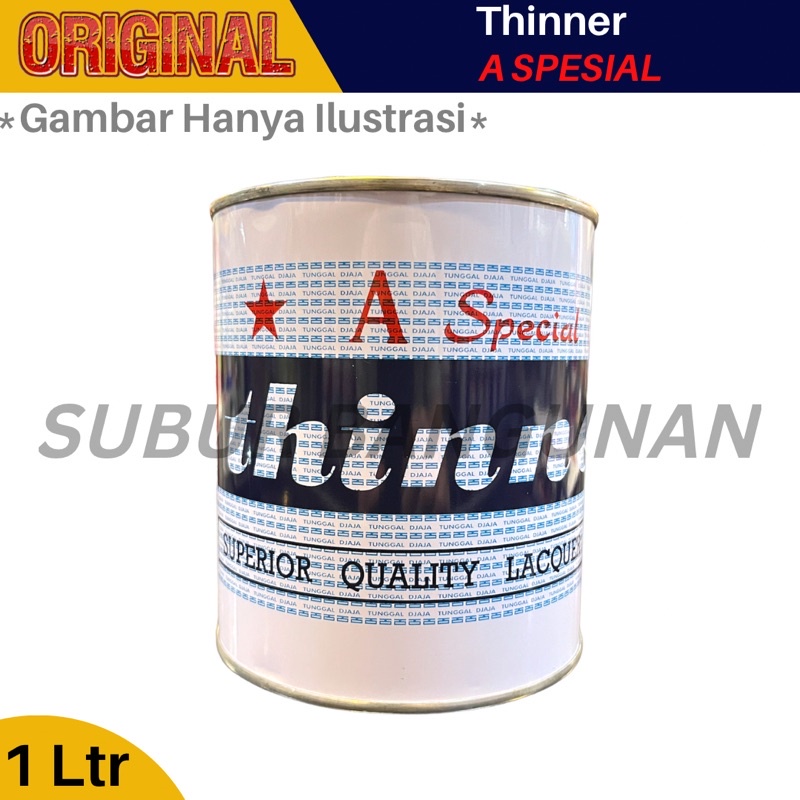 Jual Thinner A Special Bintang 1 Ltr Thiner Tinner A Spesial Bintang | Shopee Indonesia