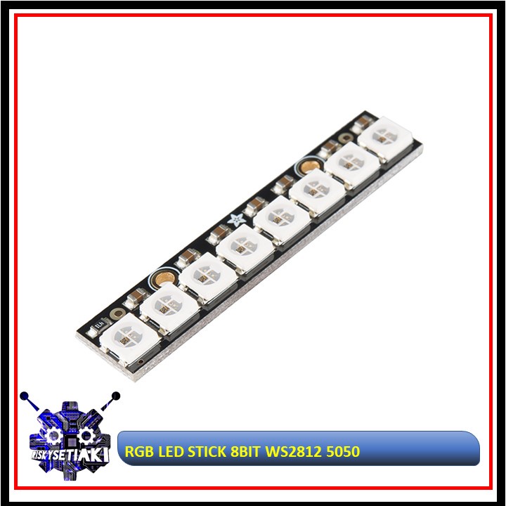 Jual RGB LED STICK 8BIT WS2812 5050 + INTEGRATED DRIVERS 5V ARDUINO ...