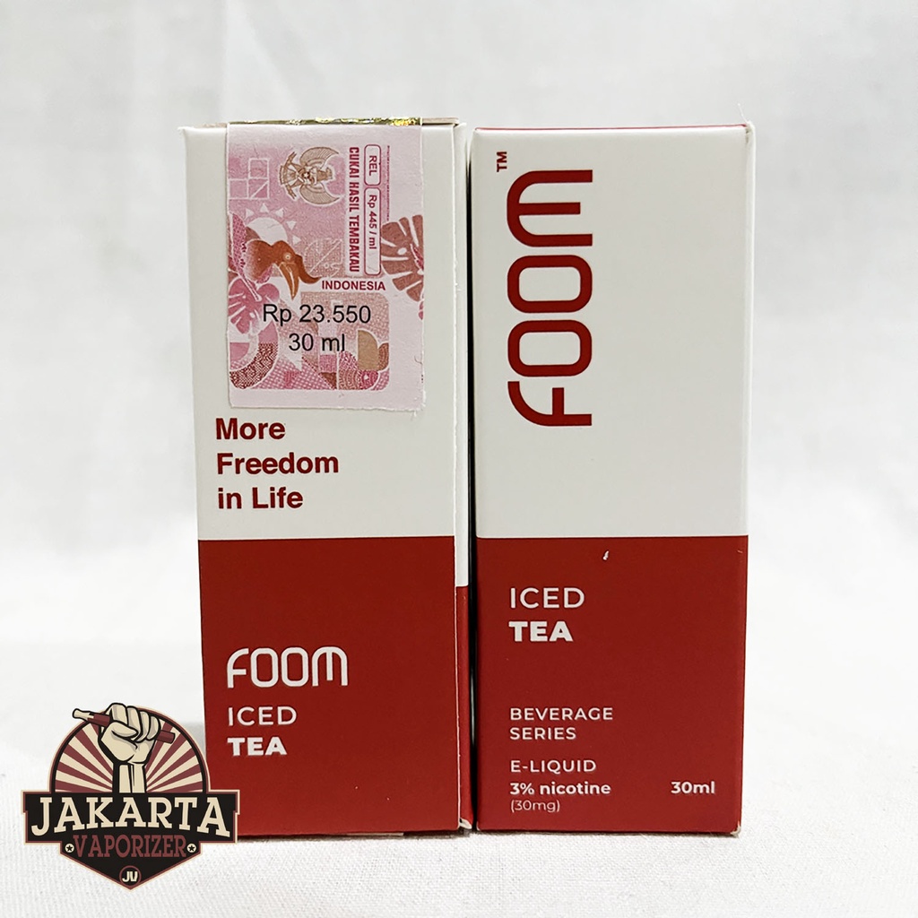 Jual [SALT] FOOM ICED TEA SALTNIC 30ML 30MG BY FOOM | Shopee Indonesia