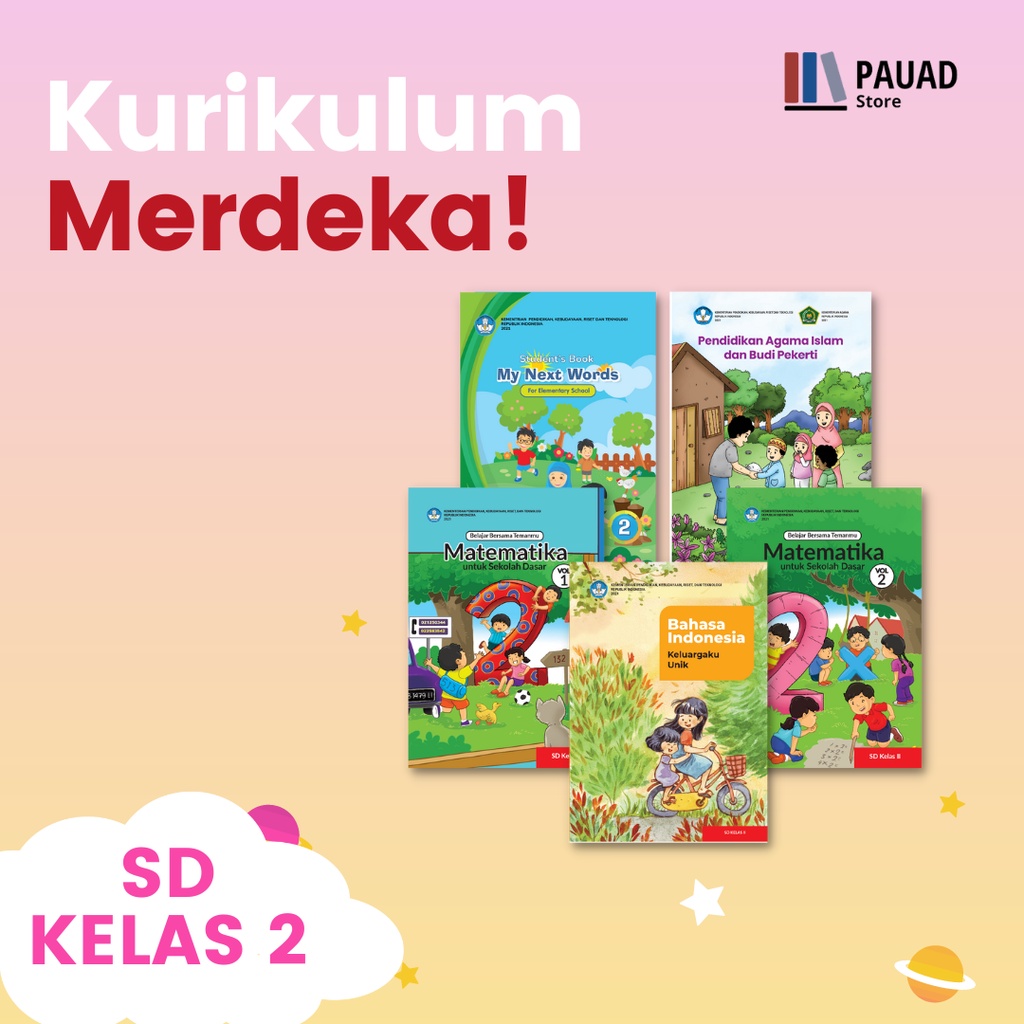 Jual Buku Kurikulum Merdeka / Kelas 2 / SD | Shopee Indonesia