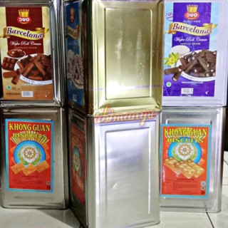 Jual kaleng blek bekas biskuit & astor / kaleng blek kosong | Shopee ...