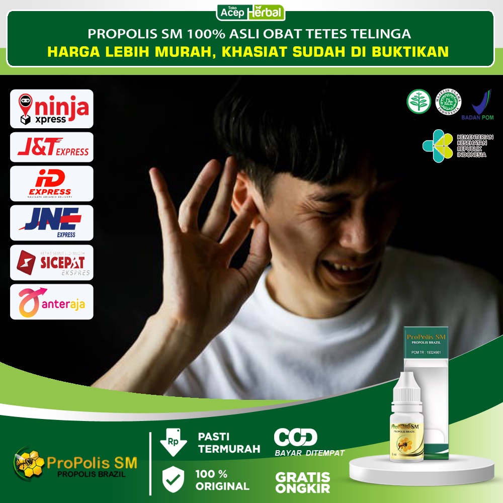 Jual Obat Congek Tetes Telinga Bernanah Berair Berdarah Berdengung ...