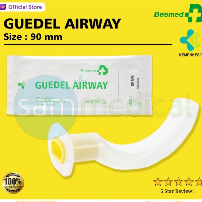 Jual BESMED Guedel Airway 90mm | Shopee Indonesia