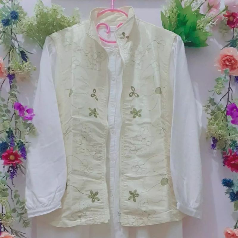 Jual ayobelilagi - BAJU vest bordir rompi bordir jaket rompi vest murah ...