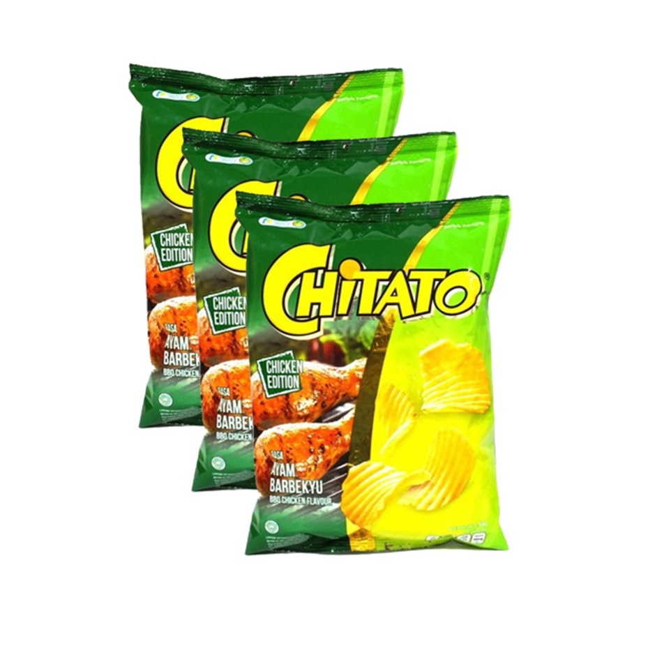 Jual Chitato Keripik Kentang Chicken Barbeque 3 x 68 gr | Shopee Indonesia