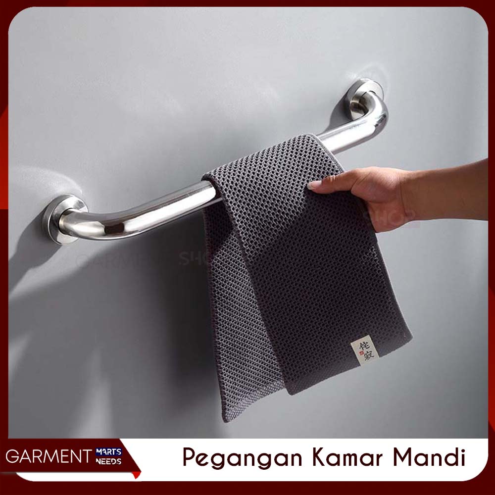 Jual Handle Kamar Mandi Pegangan Pintu Kaca Tangga Bathtub Stainless ...