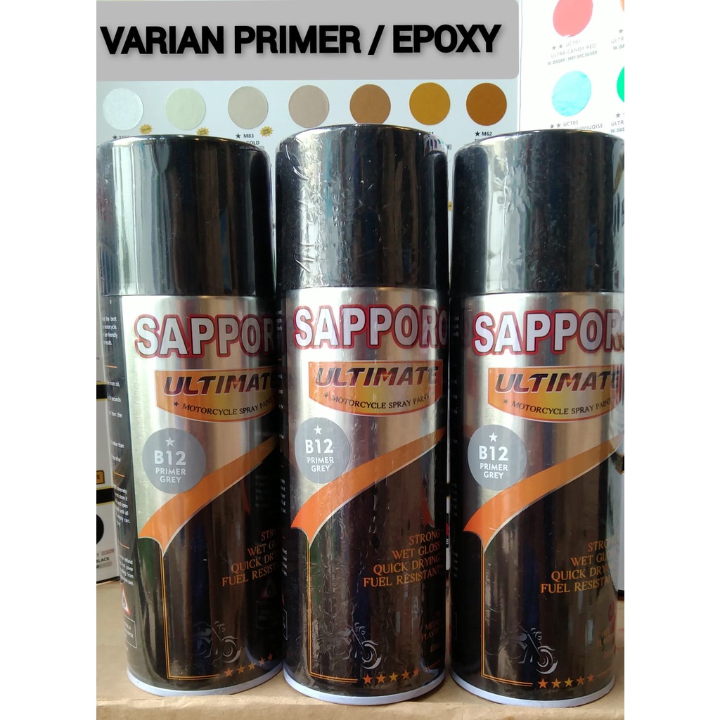 Jual pilok pilox cat semprot sapporo ultimate 400ml varian epoxy poxy ...