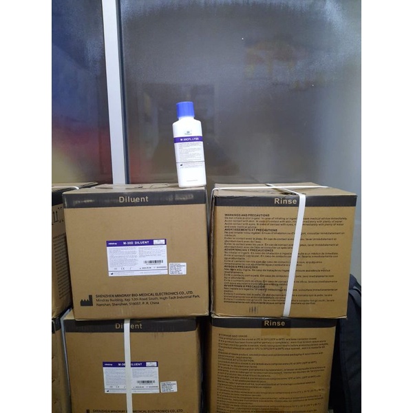 Jual PAKET REAGEN HEMATOLOGY MINDRAY M30 3 DIFT | LYSE 500mL | RINSE 20 ...