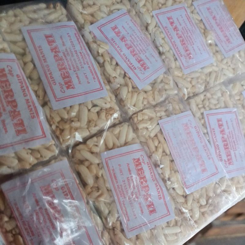 Jual gipang manis isi 50pcs, jipang manis isi 50pcs, jipang beras isi ...