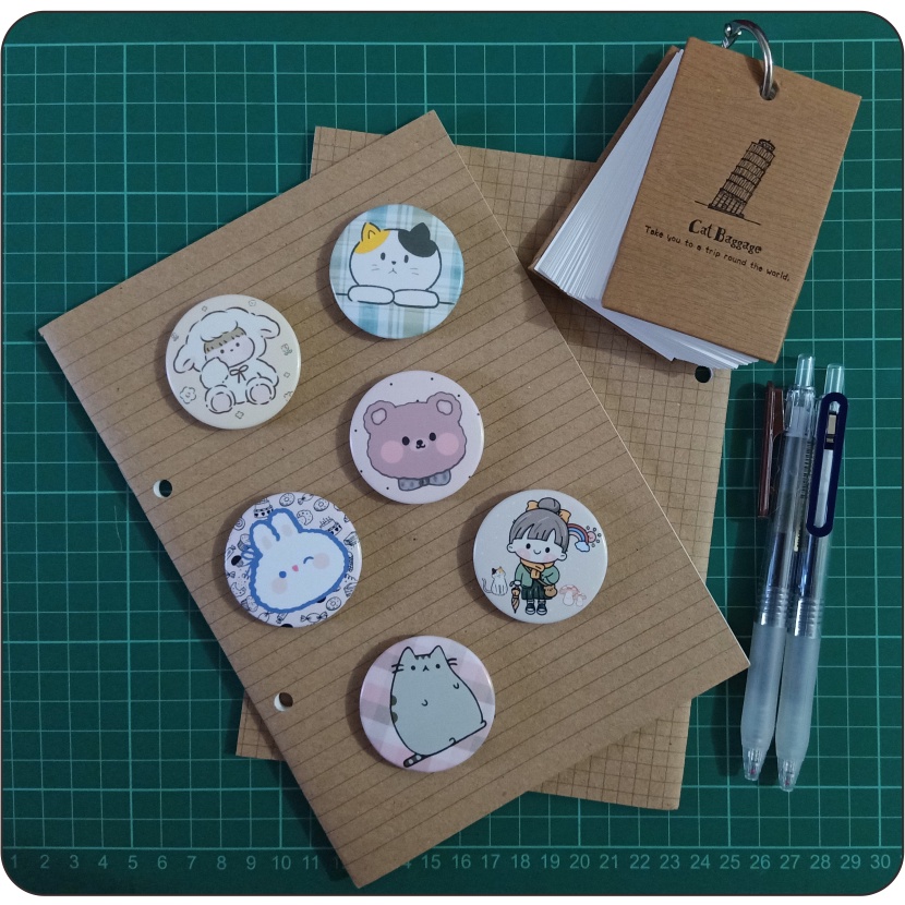 Jual Pin Peniti & Gantungan Kunci Gambar Lucu Ukuran 4,4 CM (A ...