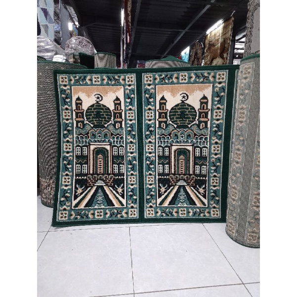 Jual Medeena Karpet Sajadah Sekat Motif Mesjid/Pillar Meteran | Shopee Indonesia