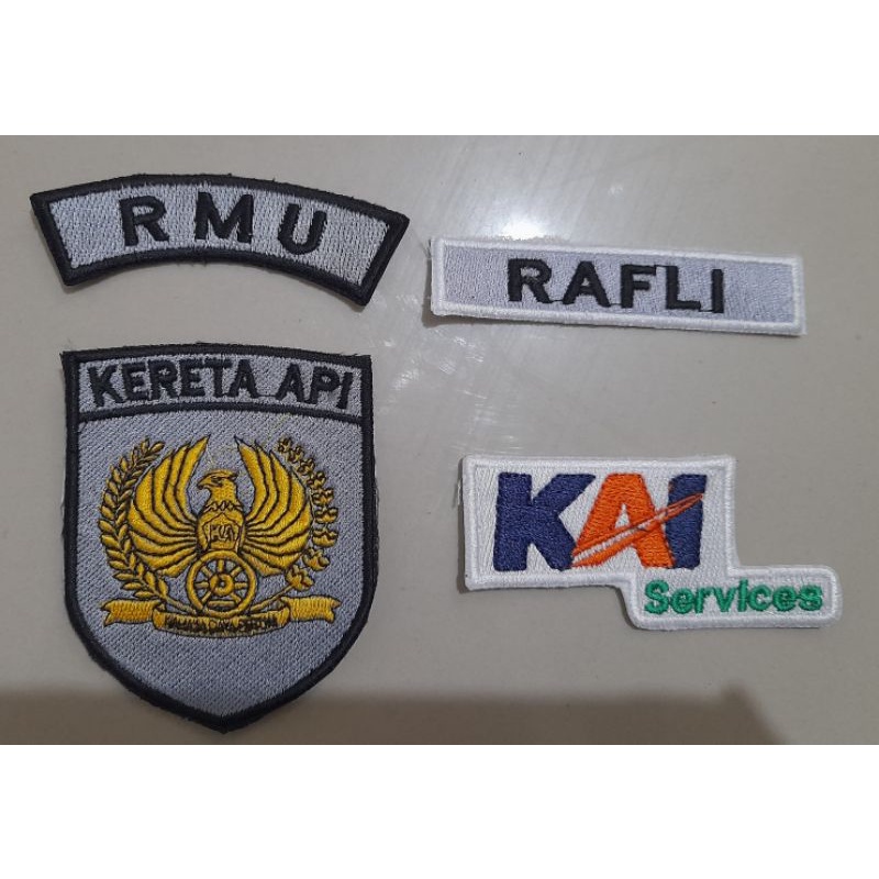 Jual ATRIBUT SERAGAM KAI,LOGO KAI,PAPAN NAMA,LOGO WAHANA | Shopee Indonesia