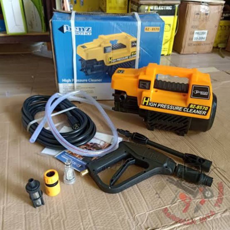 Jual JET CLEANER BENZ BZ 8570 MESIN CUCI MOTOR MOBIL AC HIGH PRESSURE ...