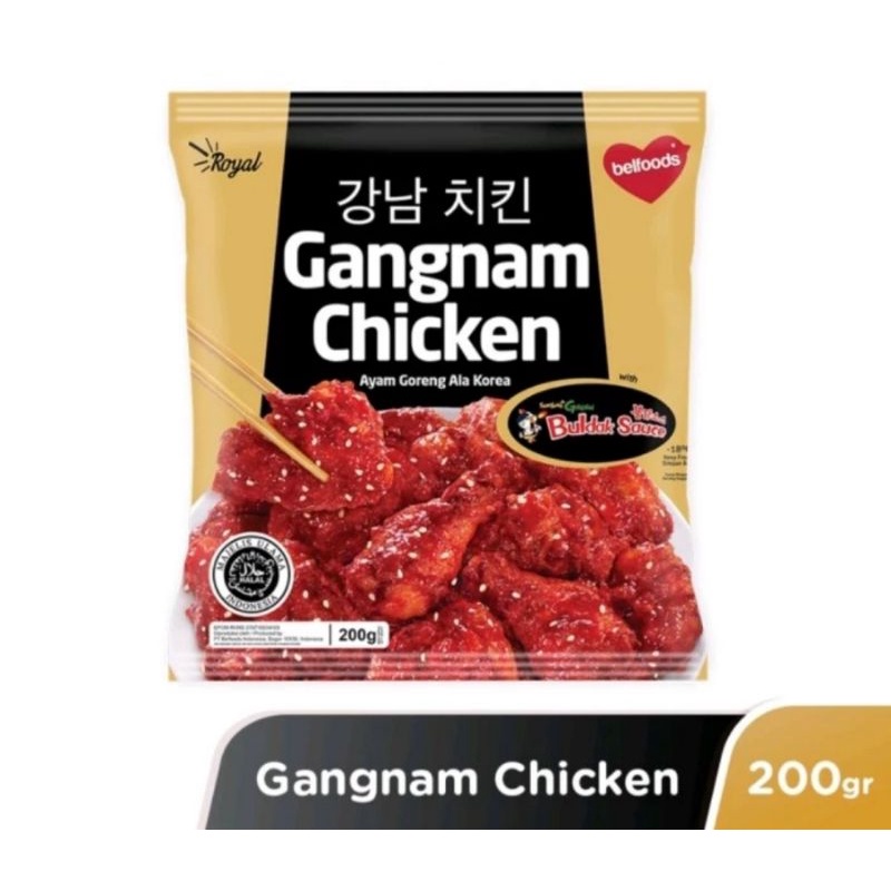 Jual BELFOODS Korean Series Gangnam Chicken Ayam Goreng ala Korea 200gr ...