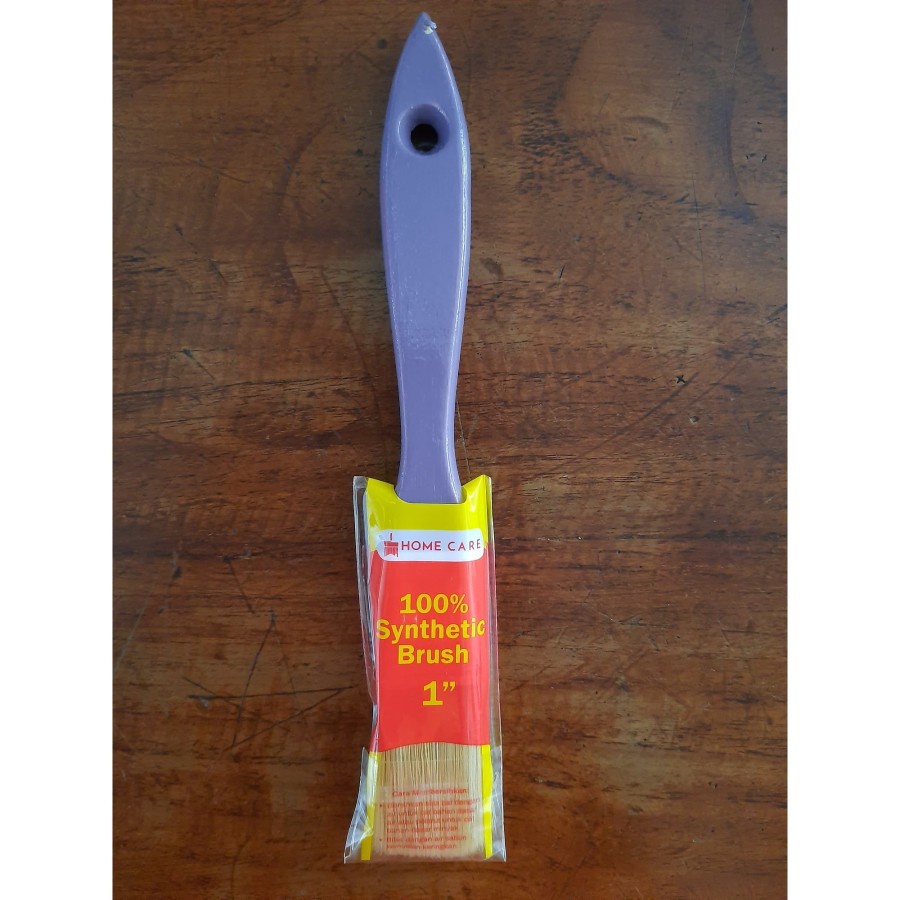 Jual Home Care Kuas 1inch / Kuas Cat Tembok Besi Kayu | Shopee Indonesia