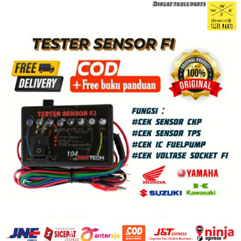 Jual Multitester tester sensor fi Alat cek sensor ckp ic fuelpump tps ...
