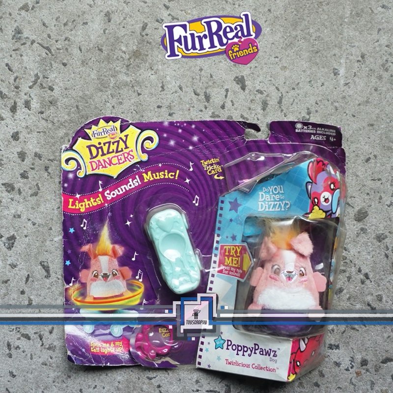 Jual FurReal Dizzy Dancers Poppy Paws with Skateboard Gasing Beyblade ...