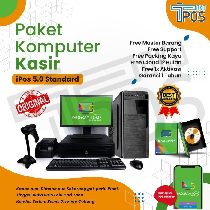 Jual Komputer Kasir Fullset i5 650 - iPos 5 Standar | Shopee Indonesia