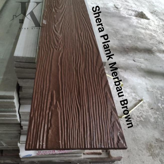 Jual Sheraplank Merbau Brown 20 CM / Shera Plank / Woodplank GRC ...