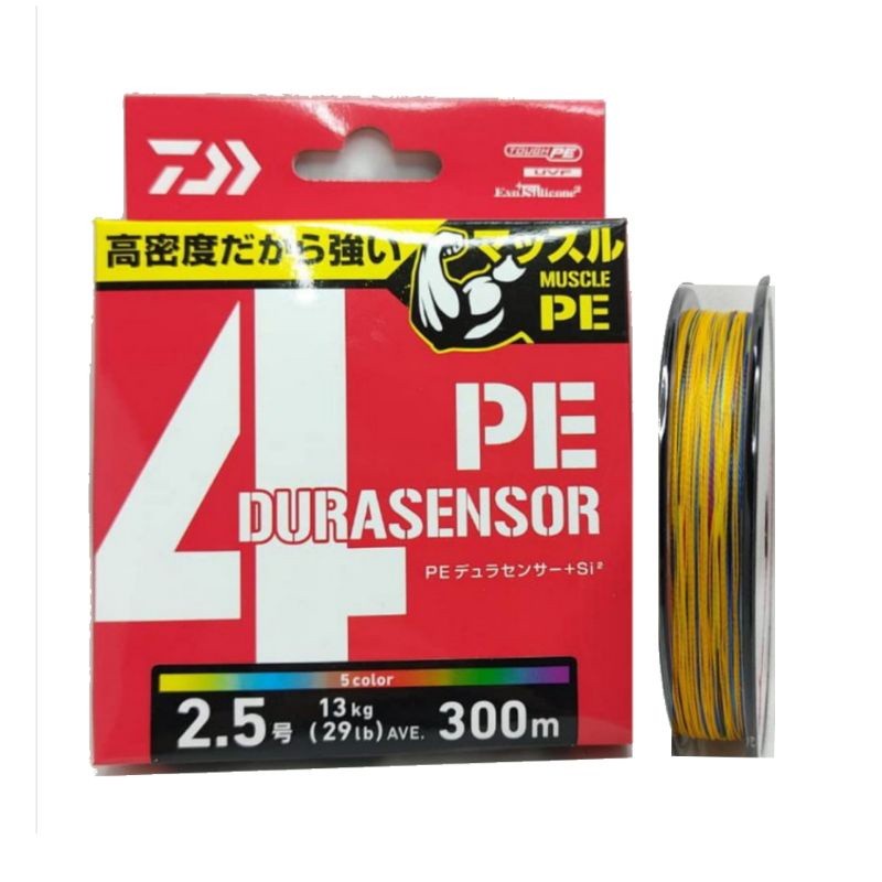 Jual PE Daiwa UVF PE DuraSensor X4 Braid 300 m | Shopee Indonesia