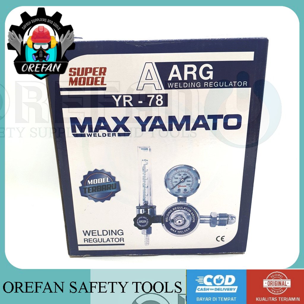 Jual REGULATOR LAS ARGON MAX YAMATO | Shopee Indonesia