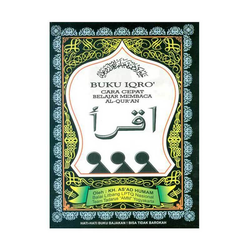 Jual IQRO JILID 1-6 - BESAR A5 - ORIGINAL | Shopee Indonesia
