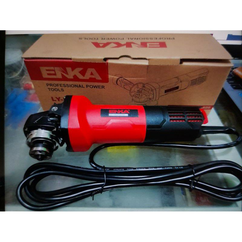 Jual MESIN GERINDA GRENDA TANGAN ANGLE GRINDER 4" ENKA LY-S1001 ...