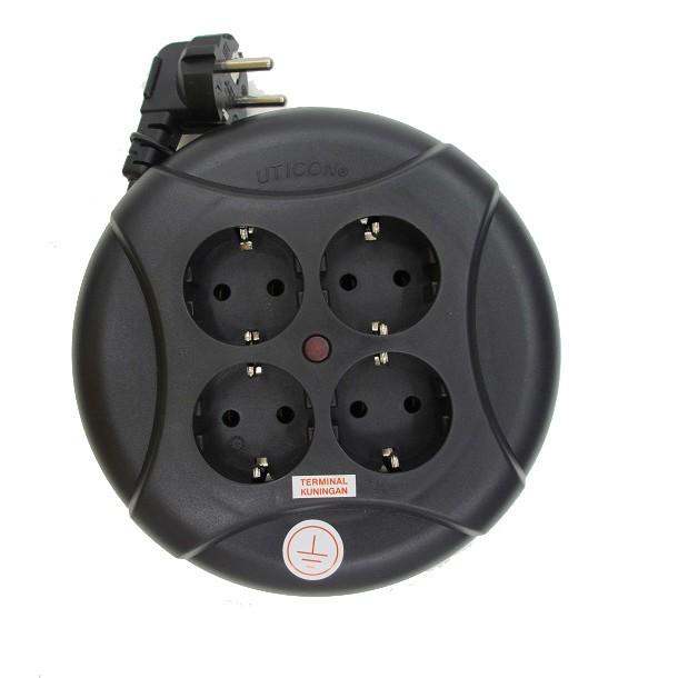 Jual Kabel Roll / Kabel Box (Cable Reel) Uticon ST-148CR 4 Meter (4M ...