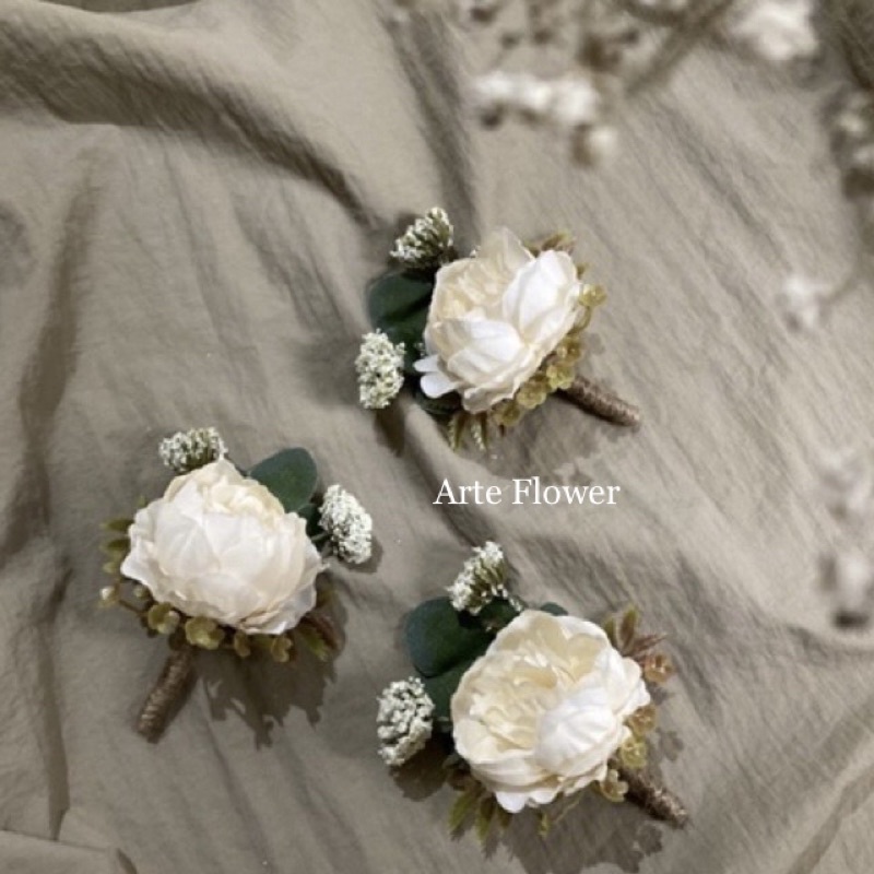 Jual Corsage Wedding Korsase Bunga Jas Pengantin Bros Mawar Pria ...