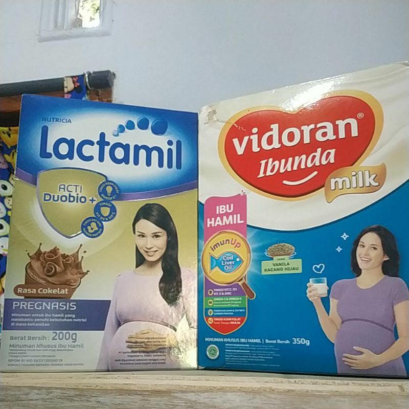 Jual VIDORAN SUSU IBU HAMIL 350 GRAM, LACTMIL SUSU PREGNASIS 200 GRAM | Shopee Indonesia
