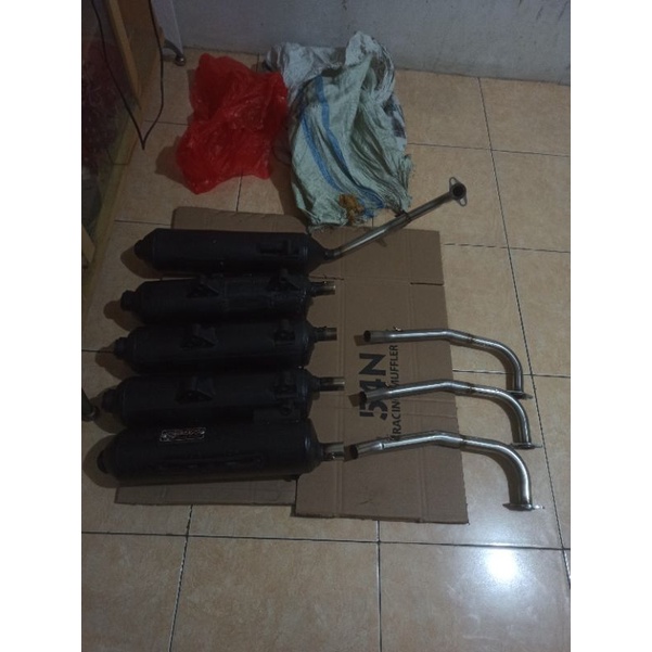 Jual Knalpot K59 Vario 125 /150 LED OLD Bobokan 54N Copy CMS | Shopee Indonesia