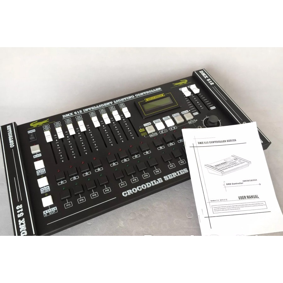 Jual Crocodile DMX 512 Light Controller ( Kuning ) mixer lampu parled beam | Shopee Indonesia