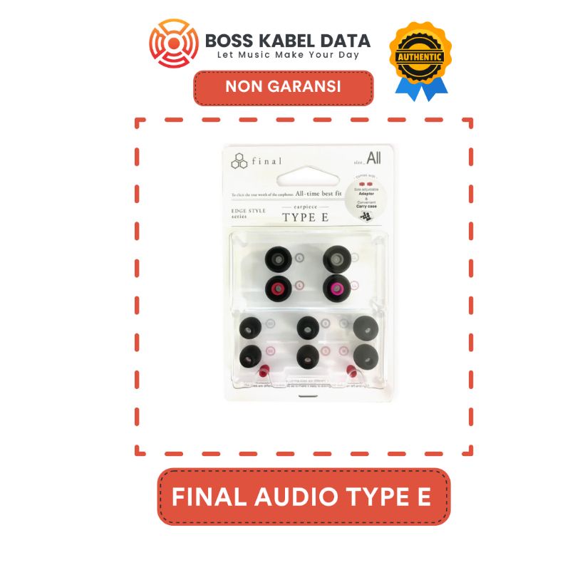 Jual Final Audio Type E Eartips Silicone Soft Premium | Shopee Indonesia