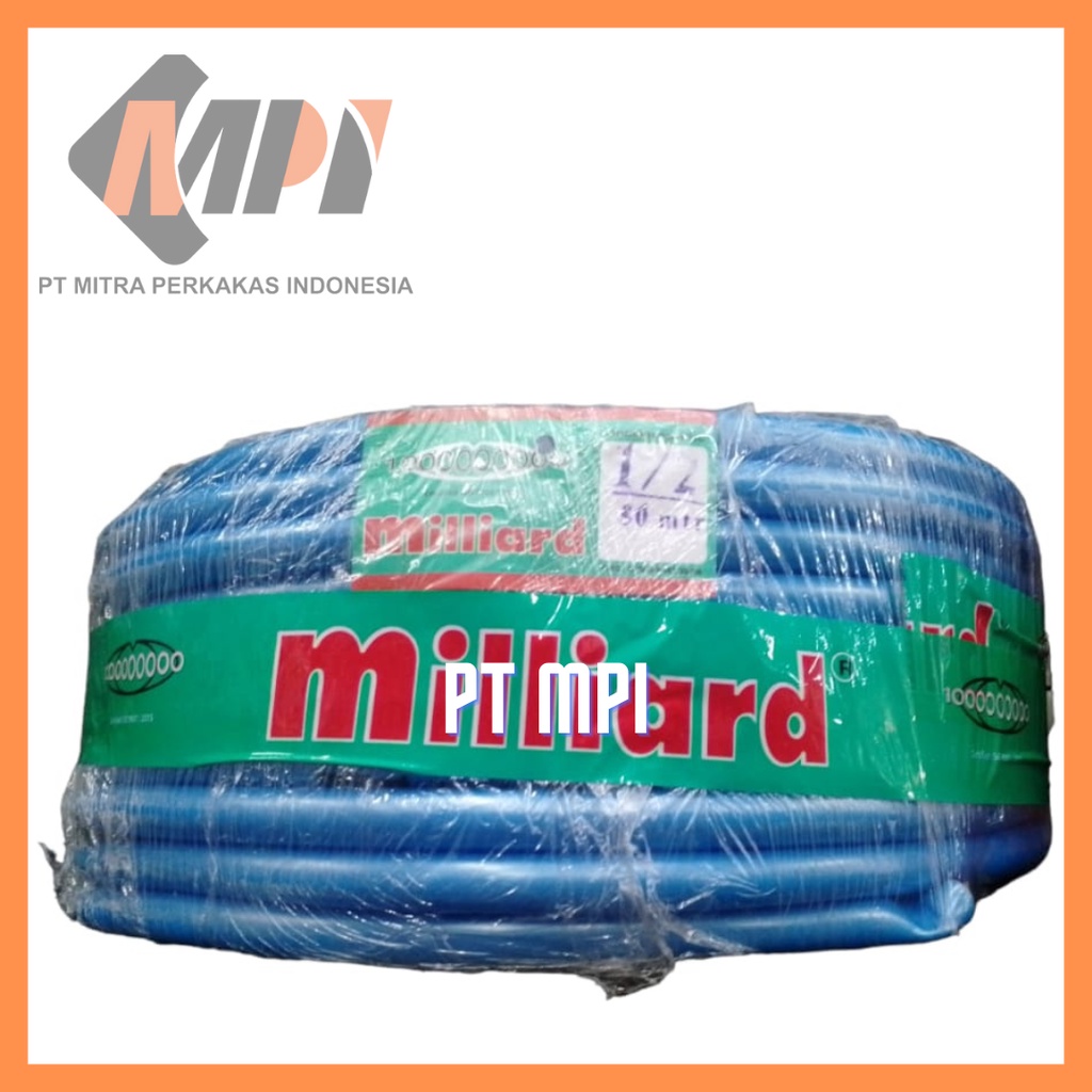 Jual Selang Air DOF / Super Flex 1/2 Inci Milliard 50 M Biru 1108 (5 Meter) | Shopee Indonesia