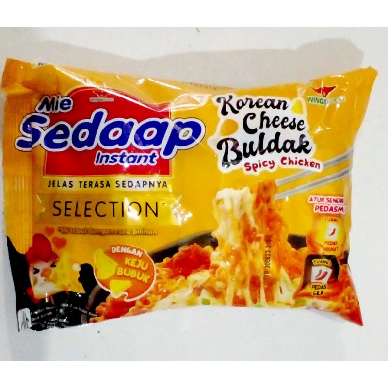 Jual MIE SEDAP KOREAN CHEESE BULDAK SPICY CHICKEN | Shopee Indonesia