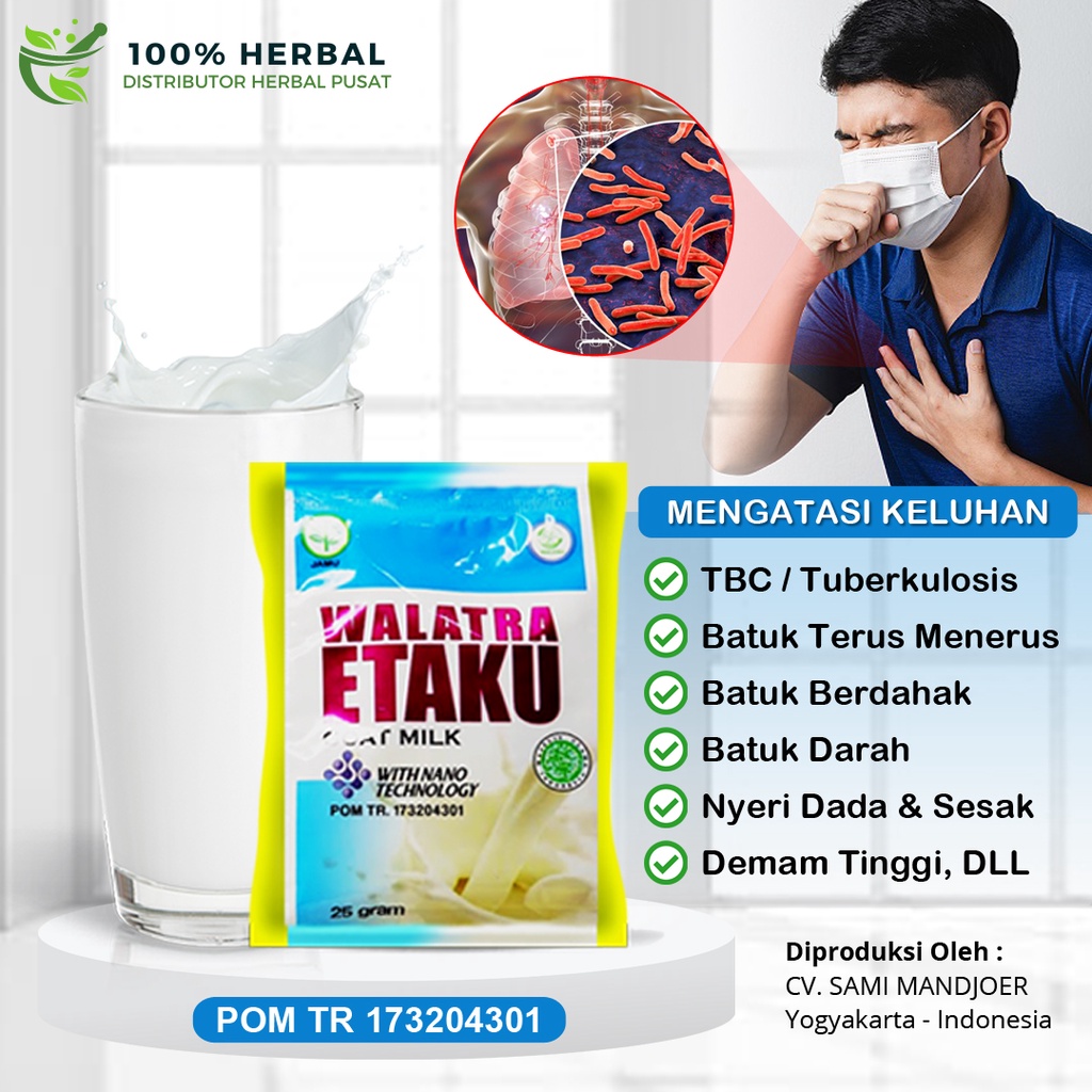 Jual Obat TBC Tb Paru Batuk Berdahak Darah Sesak Nafas Sakit Dada Demam ...