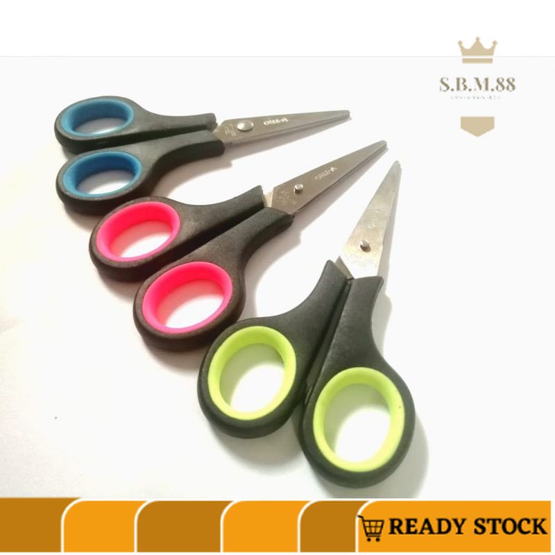 Jual SM88 -G101- Gunting Kecil - ATK Gunting Serbaguna - Gunting Kertas 12cm | Shopee Indonesia