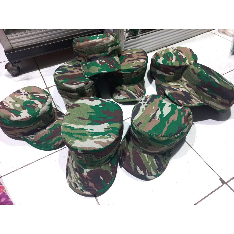 Jual TOPI PET TNI AD/TOPI LORENG TNI TERBARU AD | Shopee Indonesia