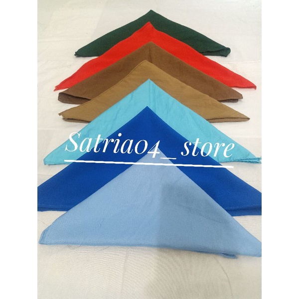 Jual slayer segitiga ukuran 40x20Cm/ikat kepala anak/ikat leher/ikat ...