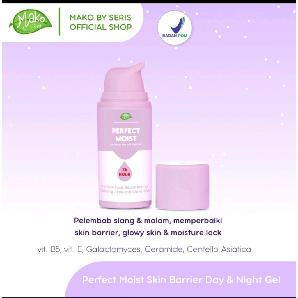 Jual Mako by seris -perfect moist skin barrier day & night termurah ...