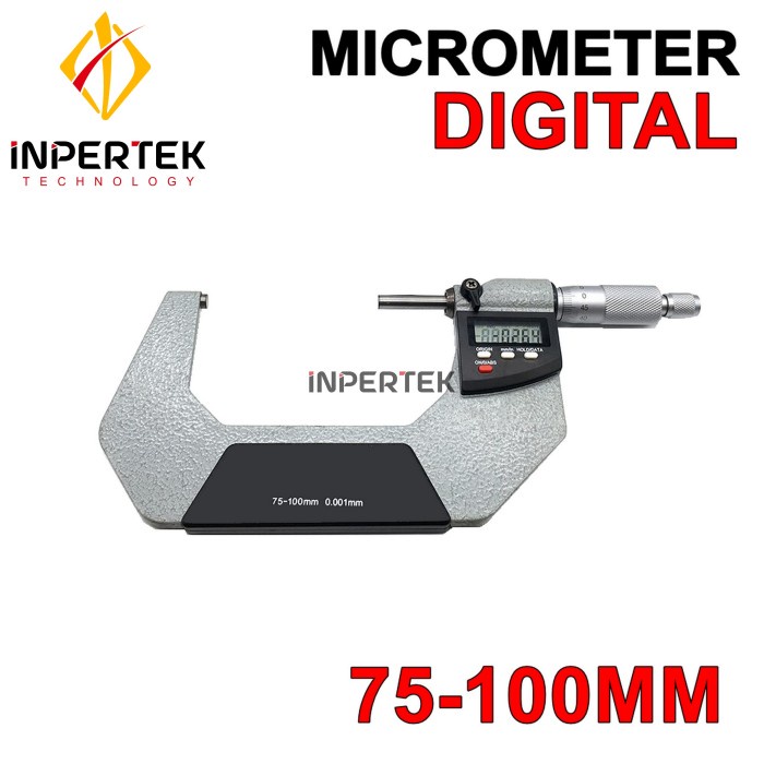 Jual Micrometer 75-100 mm Micro Meter Digital Alat Ukur Sigmat Outside ...