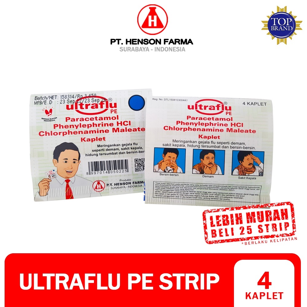 Jual Ultraflu PE Obat Flu Demam Sakit Kepala | Shopee Indonesia