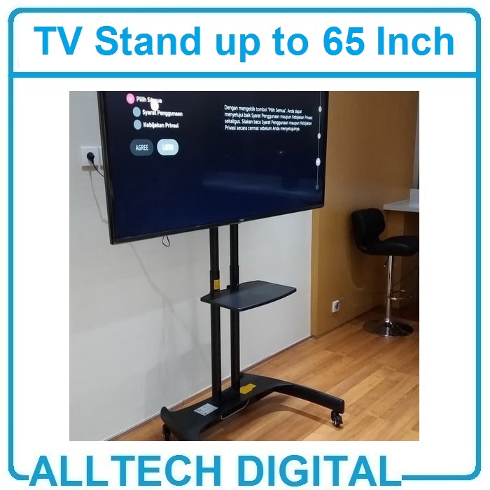 Jual Bracket Standing Tv Led Lcd Portable Portabel Stand Hingga 65 ...