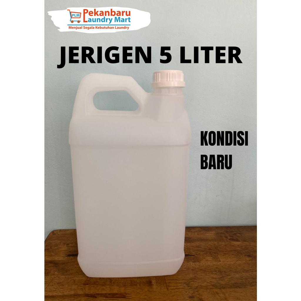 Jual Botol Jerigen 5 Liter Tutup Segel (KONDISI BARU) | Shopee Indonesia