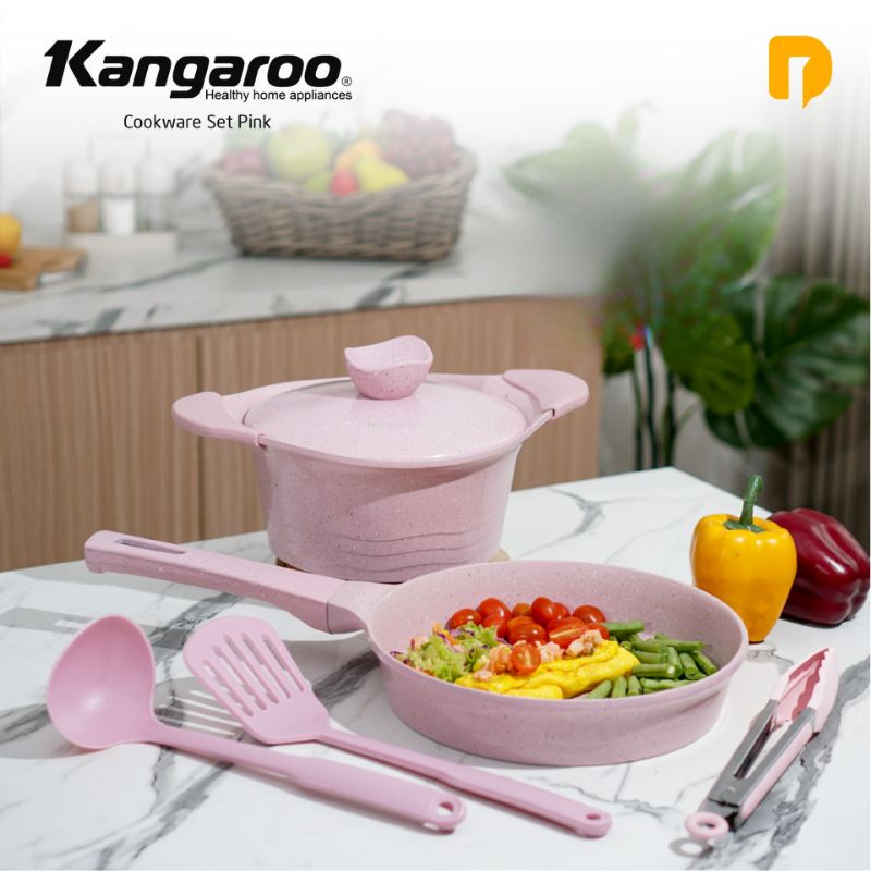 Jual Set Peralatan Masak Lengkap Kualitas Premium Kangaroo Cook Ware ...