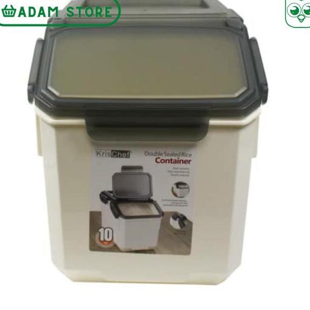 Jual Jual Double Seal Rice Countainer / Tempat Simpan Beras 10Kg / Box ...