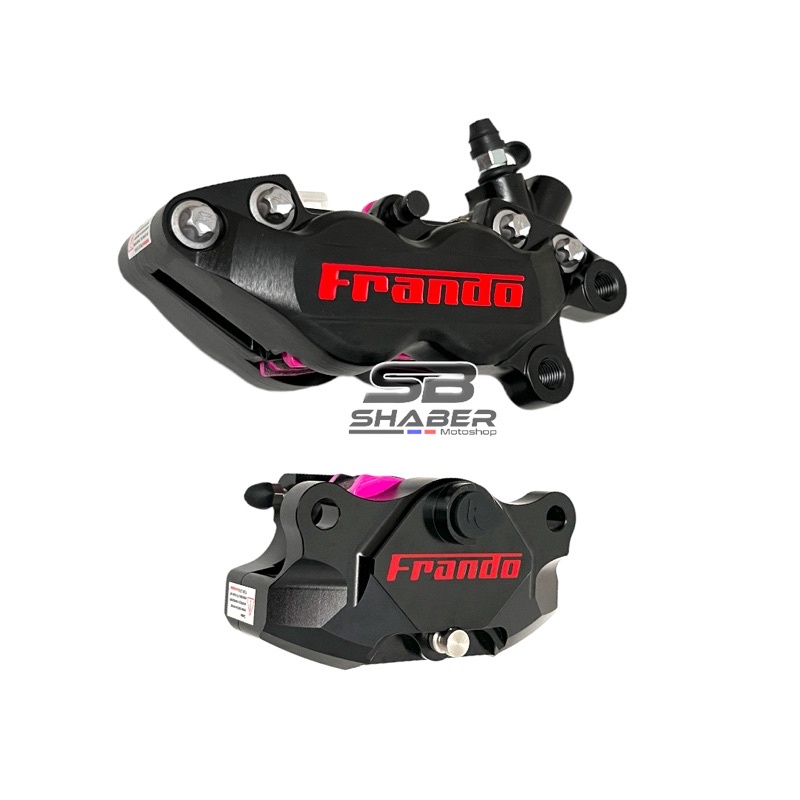 Jual Kaliper 4Piston Frando FR6 Kaliper 2Piston Frando F901 Black ...
