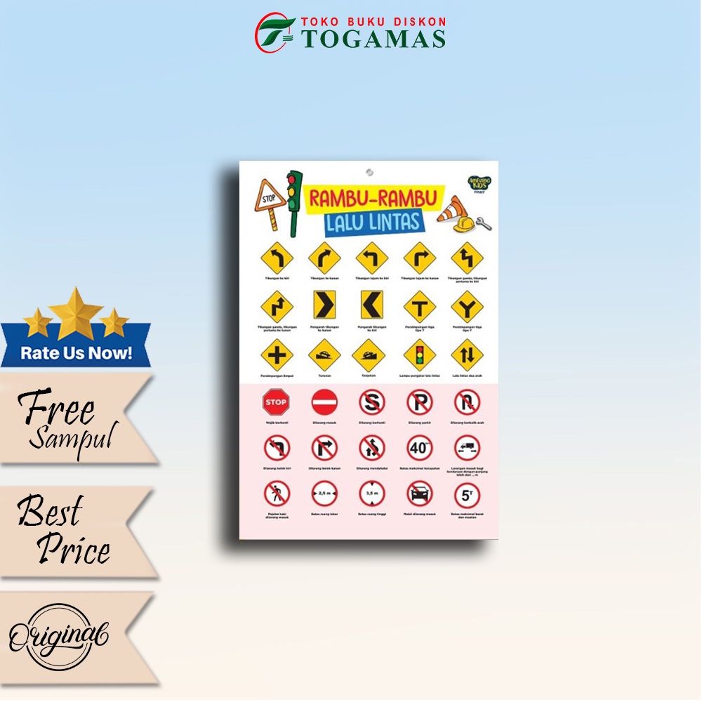 Jual Poster: Rambu-Rambu Lalu Lintas | Shopee Indonesia
